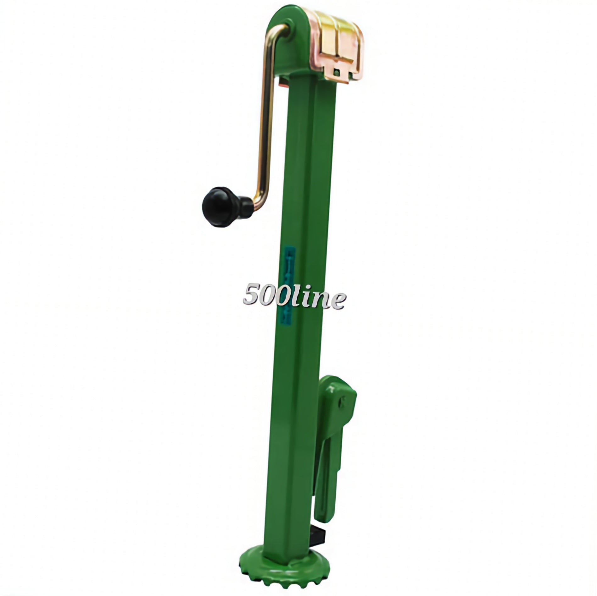 High quality vintage green Fiat 500 DF car lift jack – 500line
