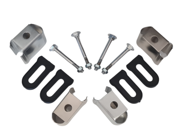 Complete fixing kit for Fiat 500 L bumpers and tubulars – 500line