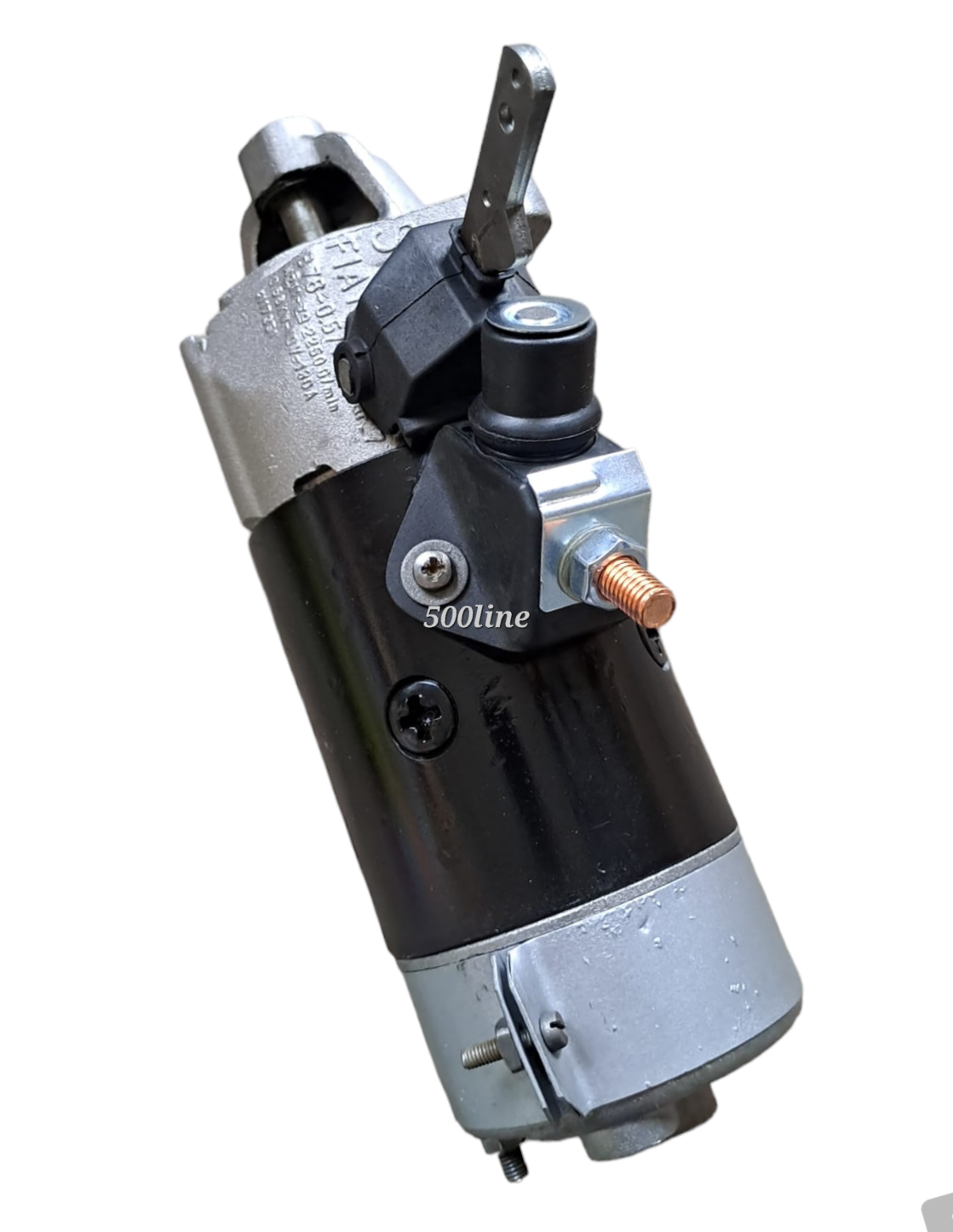 Vintage Fiat 500 FL starter motor with made in Italy guarantee, overha ...