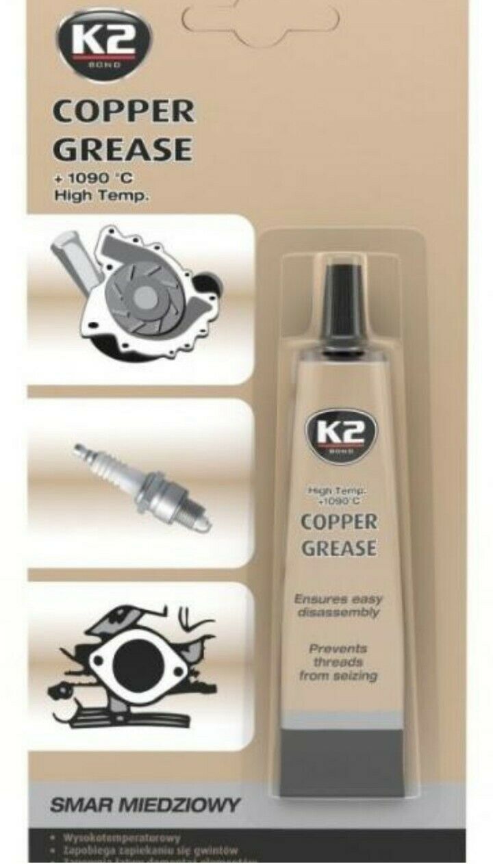 Professional K2 Copper Grease 1090° - High Temperature Anti-Seize | 500line
